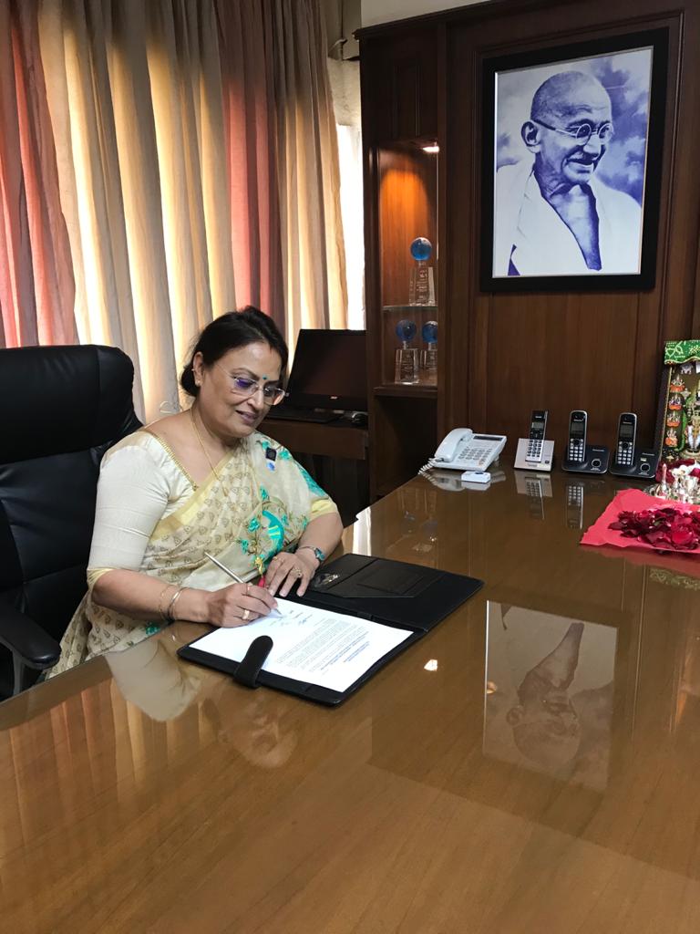 H. K. Joshi assumes charge as the first woman C&MD of Shipping ...