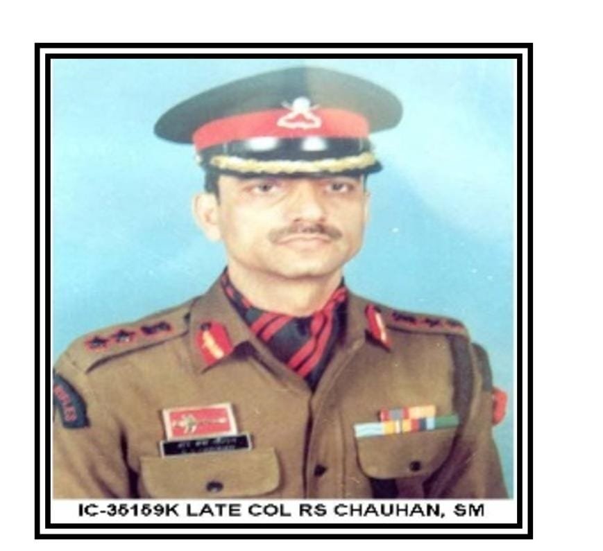 Col Rajender Singh Chauhan Sena Medal posthumous remembered for his ...