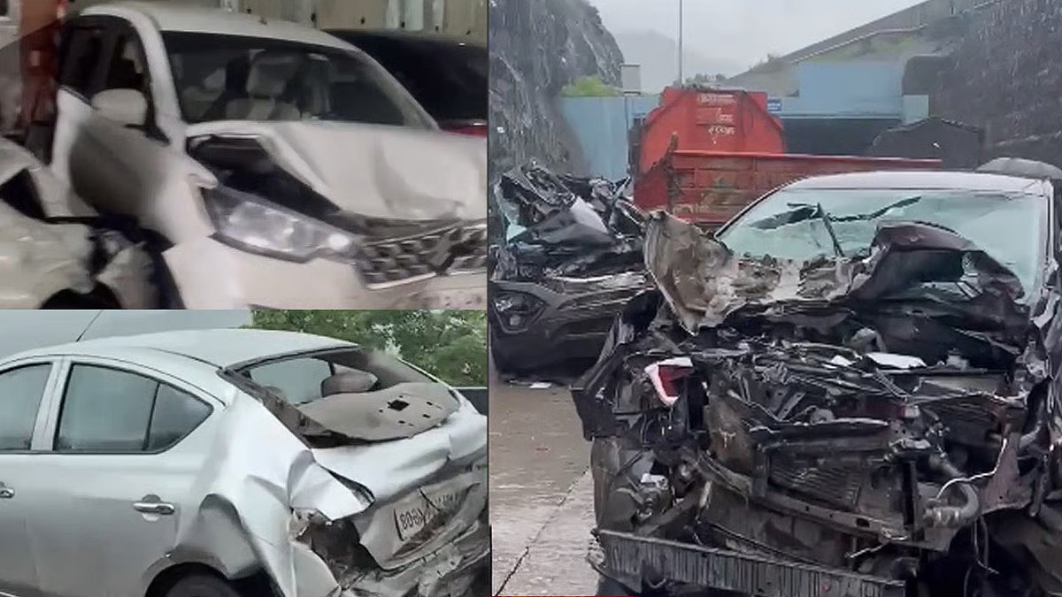 Deadly Crash on Mumbai-Pune Expressway: 1 Killed, 16 Injured in 20 ...