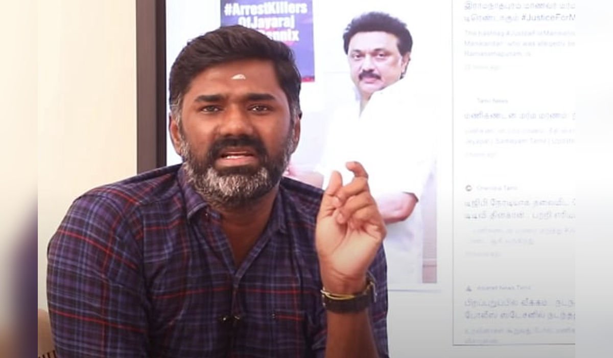 YouTuber Maridhas Arrest Triggers Massive Political Row In Tamil Nadu ...